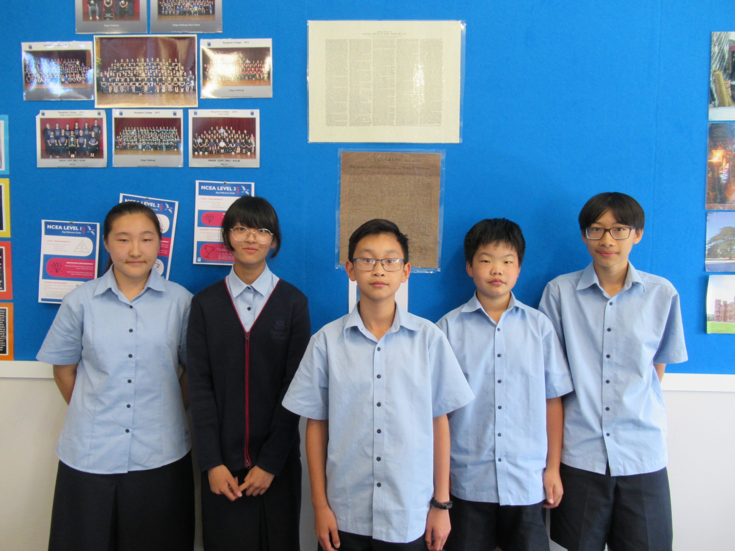 Library Readers Cup Team | Rangitoto College