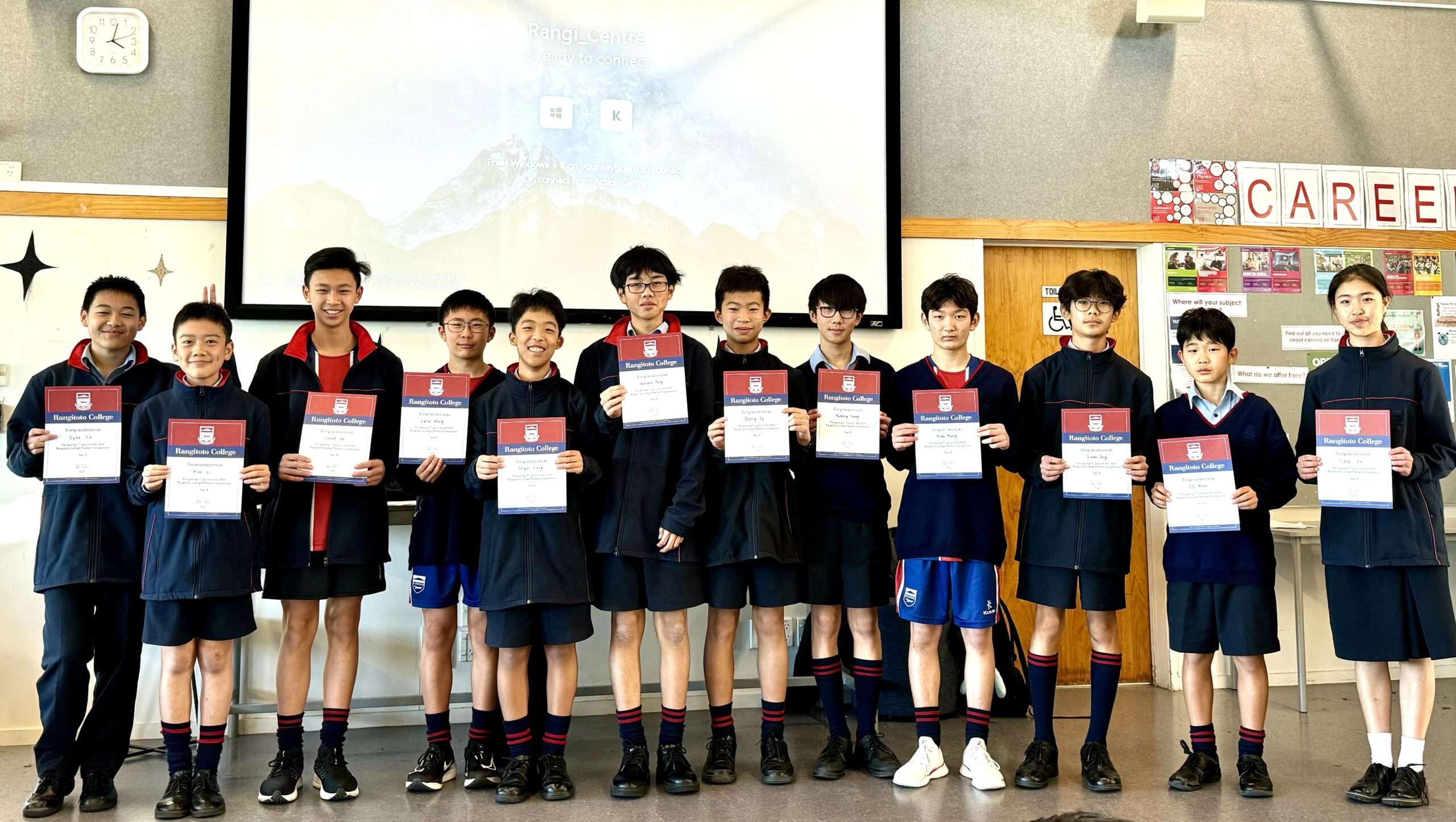Maths Competitions | Rangitoto College
